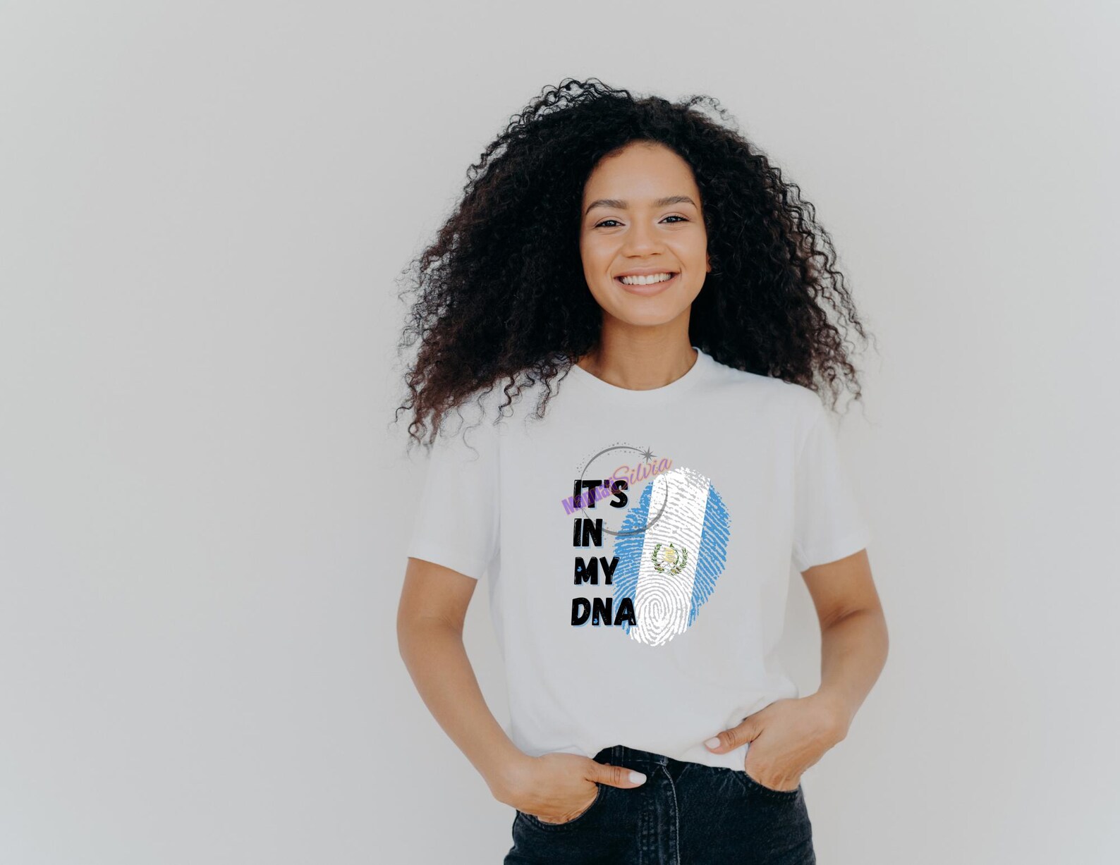 Guatemala Digital Files, DNA Guatemala Flag Fingerprint, 20oz Tumbler ...