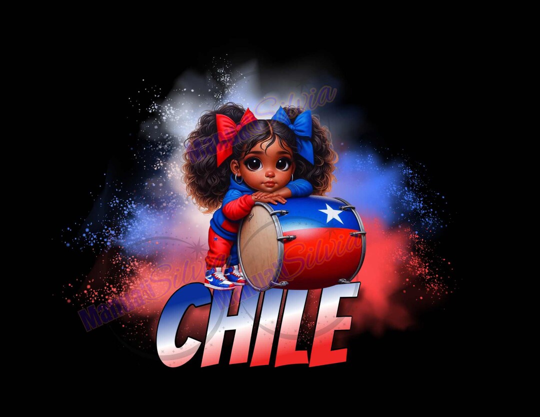 Chile Png Digital Files, Cute Chile Chibi PNG Designs, Chile Charango ...