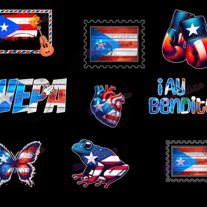 Boricua Png - Etsy