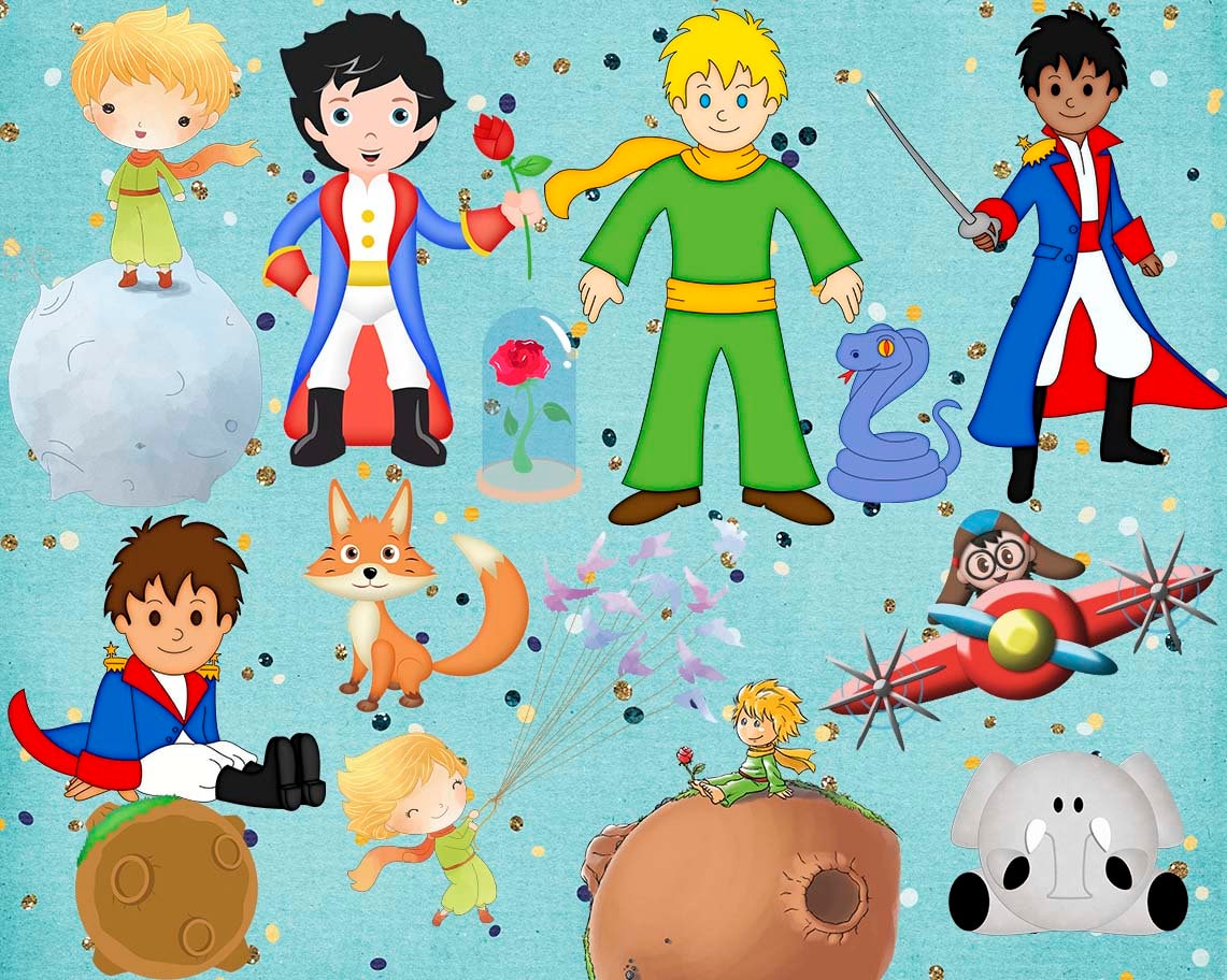 The Little Prince Clipart, the Little Prince Birthday, the Little ...