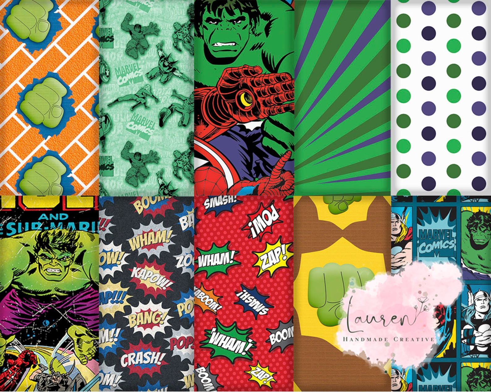 Hulk Clipart, Hulk Birthday, Hulk Digital Paper, Hulk PNG, Hulk Design ...