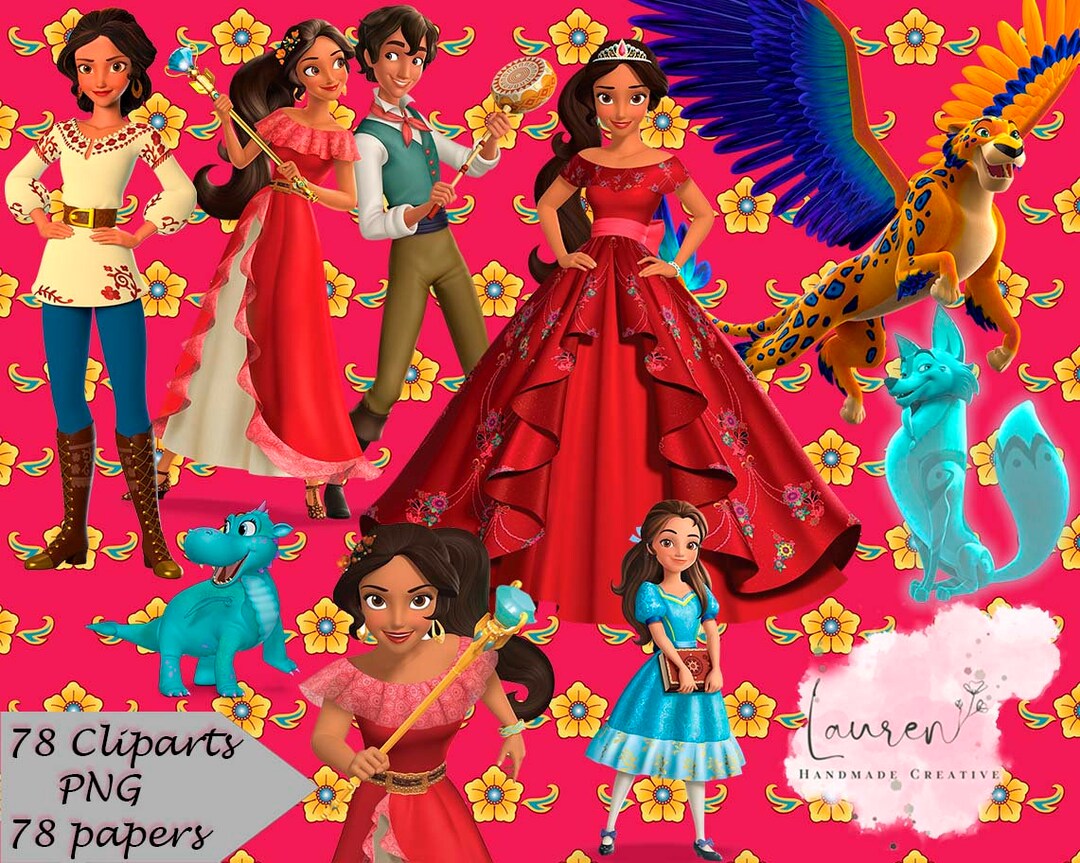 Elena Avalor Clipart, Princess Clipart, Princess Elena PNG, Princess ...