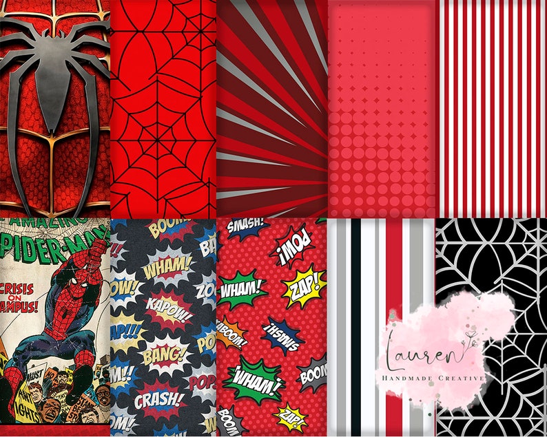 Spiderman Clipart, Spiderman Birthday, Spiderman Paper, Spiderman PNG ...