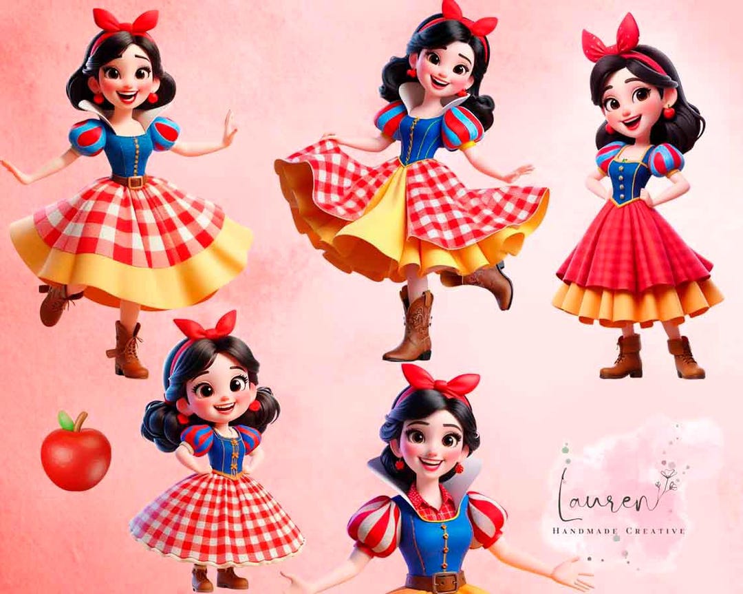 Snow White Clipart, Princess Clipart, Snow White PNG, Princess Snow ...