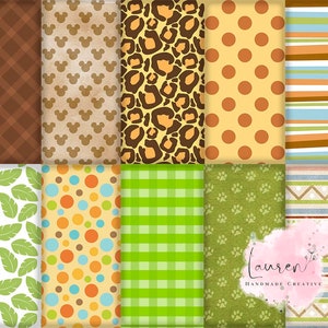 Mickey Clipart, Mickey Safari Clipart, Mickey Safari PNG, Mickey Safari ...