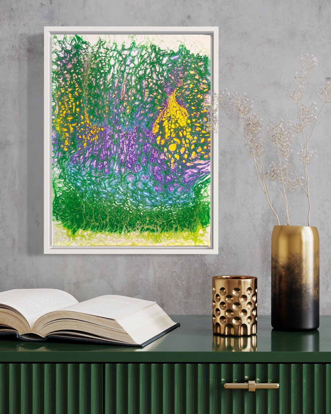 Cellular Canopy - 16x12 (unframed) - Etsy