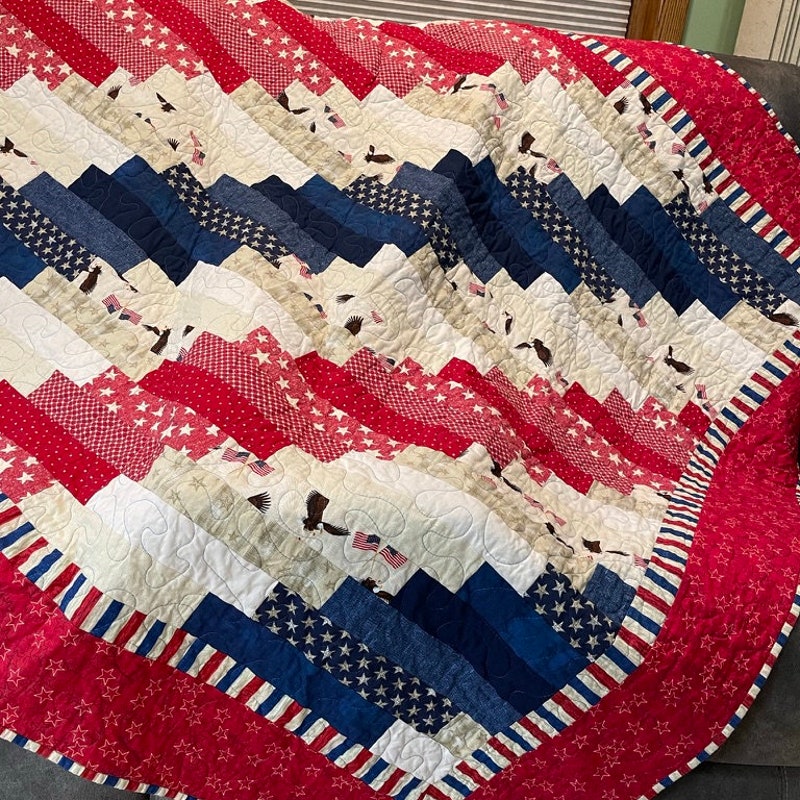 Patriotic Quilts - Etsy