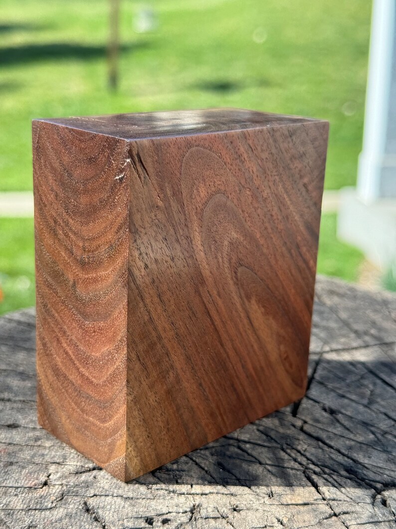 Figured Black Walnut Reclaimed Salvaged Hancrafted and Finished ...