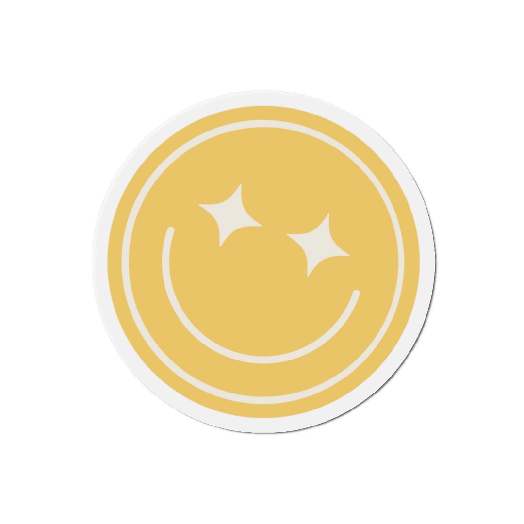 Smiley Face Magnet | Smile Refrigerator Magnets - Etsy