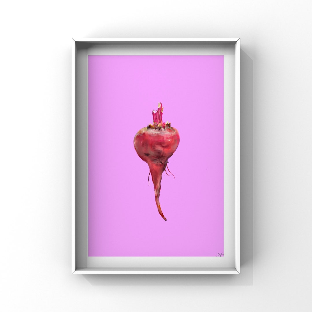 Beetroot Art, Kitchen Art, Fruit Painting, Still Life Painting, Food ...