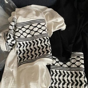Kuffiyeh Keffiyeh Palestine Abaya Jibab Khimar Kaftan Tassel Dubai ...