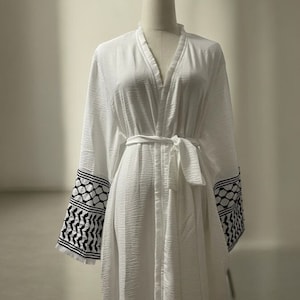 Kuffiyeh Keffiyeh Palestine Abaya Jibab Khimar Kaftan Tassel Dubai ...