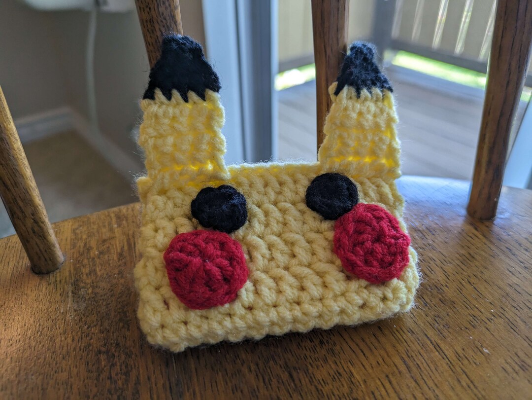 Card-sized Pikachu Pouch for Cards or Coins - Etsy