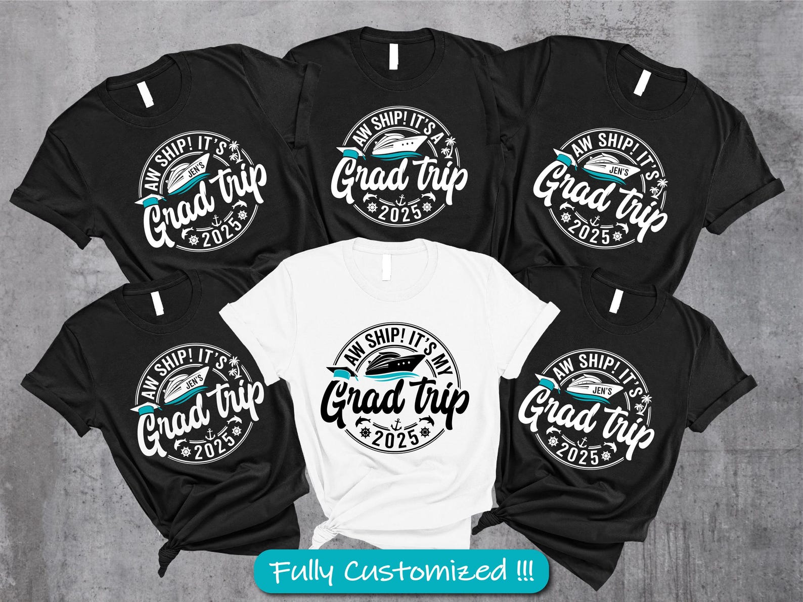 Graduation Cruise Shirts Aw Ship Its A Grad Trip Shirt Family Cruise T ...