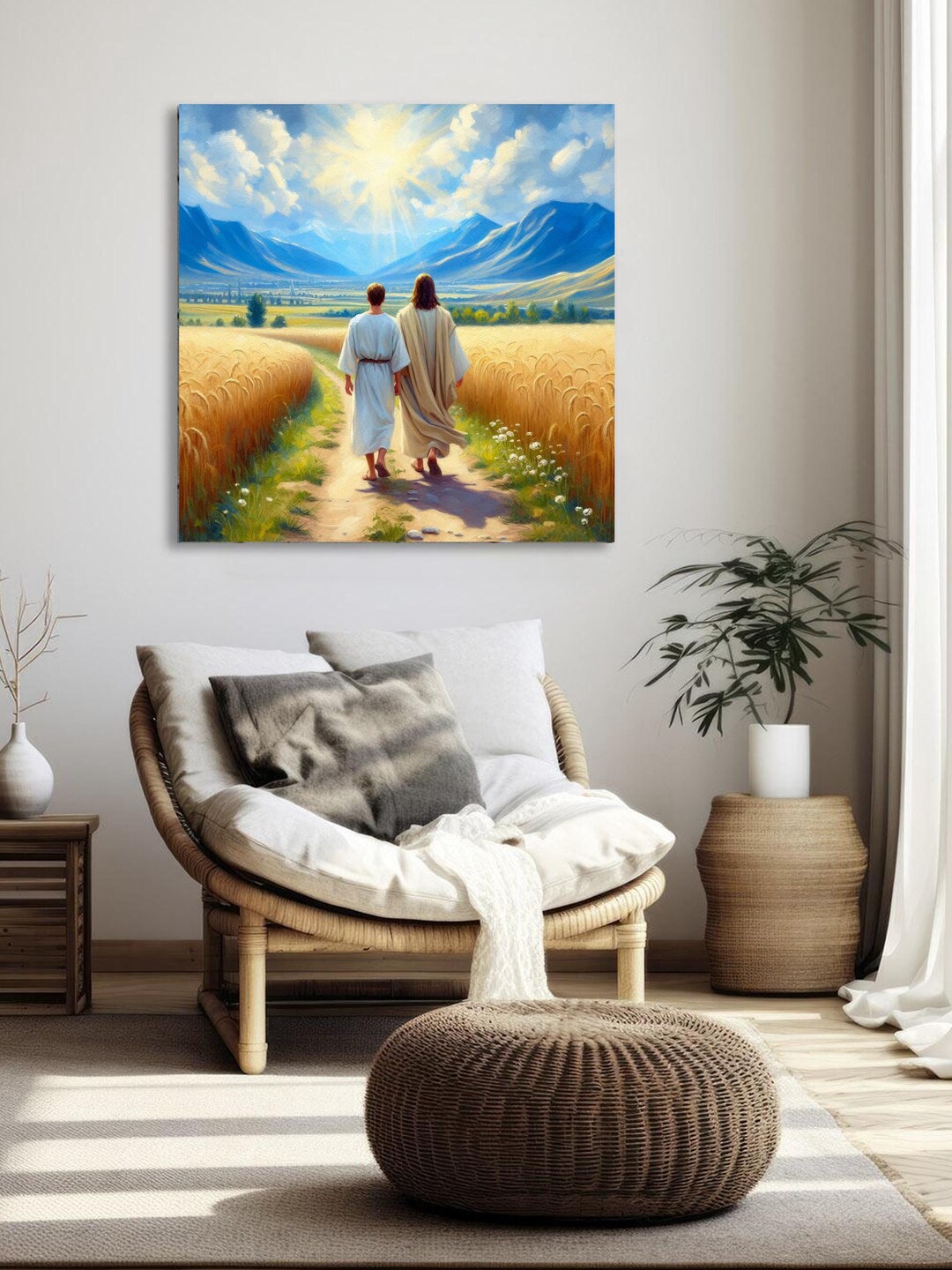 Jesus and Man Art, Faceless Portrait, Jesus Loves You, Jesus Christ ...