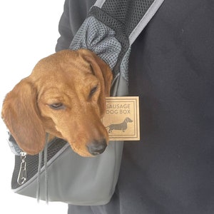Sausage Dog Box Dachshund Puppy Sling Carrier Bag - Etsy