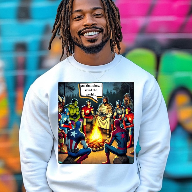 And That's How I Saved the World | Funny Christian PNG | Faith PNG ...