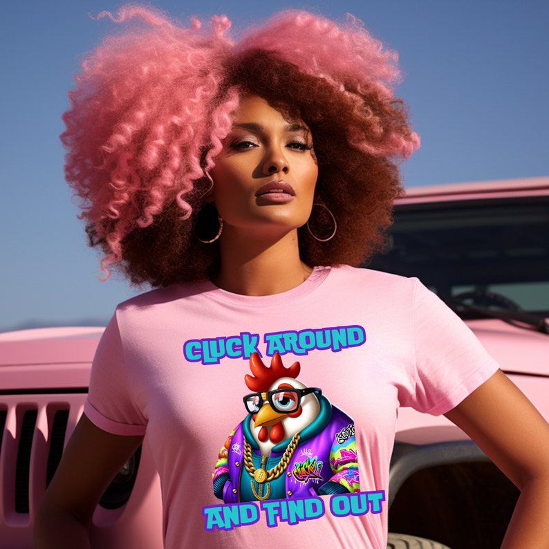 Hip Hop Chicken cluck Around and Find Out PNG Funky Digital Download ...