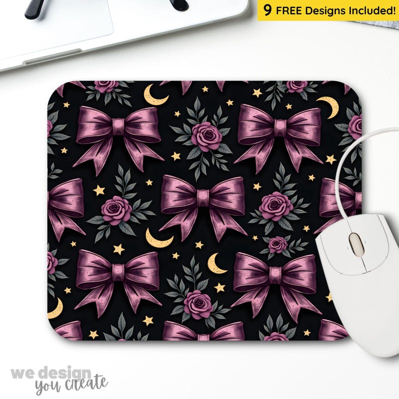Purple Mouse Pad - Etsy