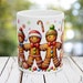 Gingerbread Mug Wrap 11oz and 15oz Mug Sublimation Design, Christmas ...