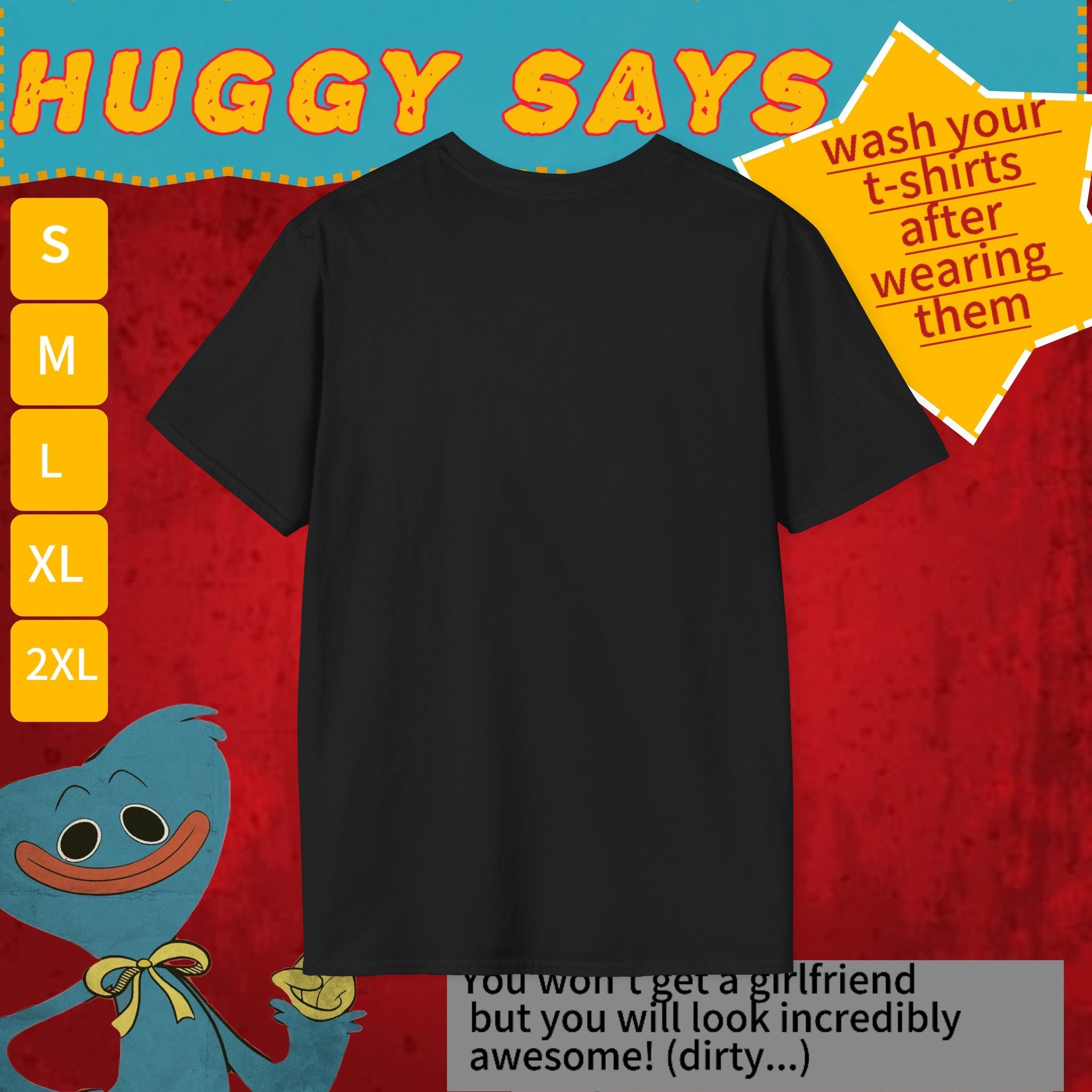 Smiling Critters Poppy Playtime Cat Nap Unisex Softstyle T-shirt - Etsy