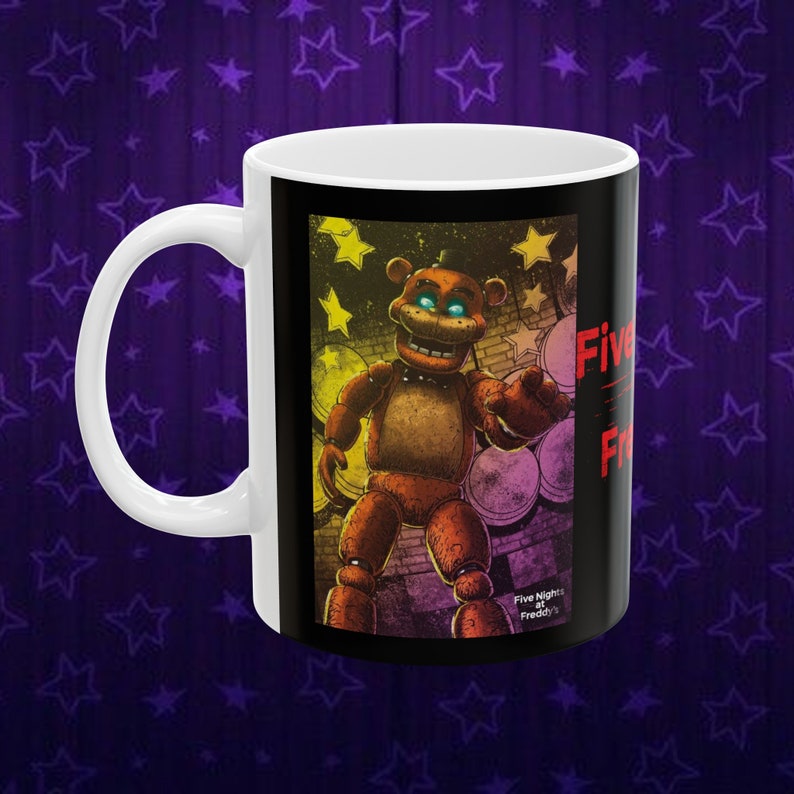 Fnaf Bonnie Five Nights at Freddys Ceramic Mug, 11oz, 15oz - Etsy