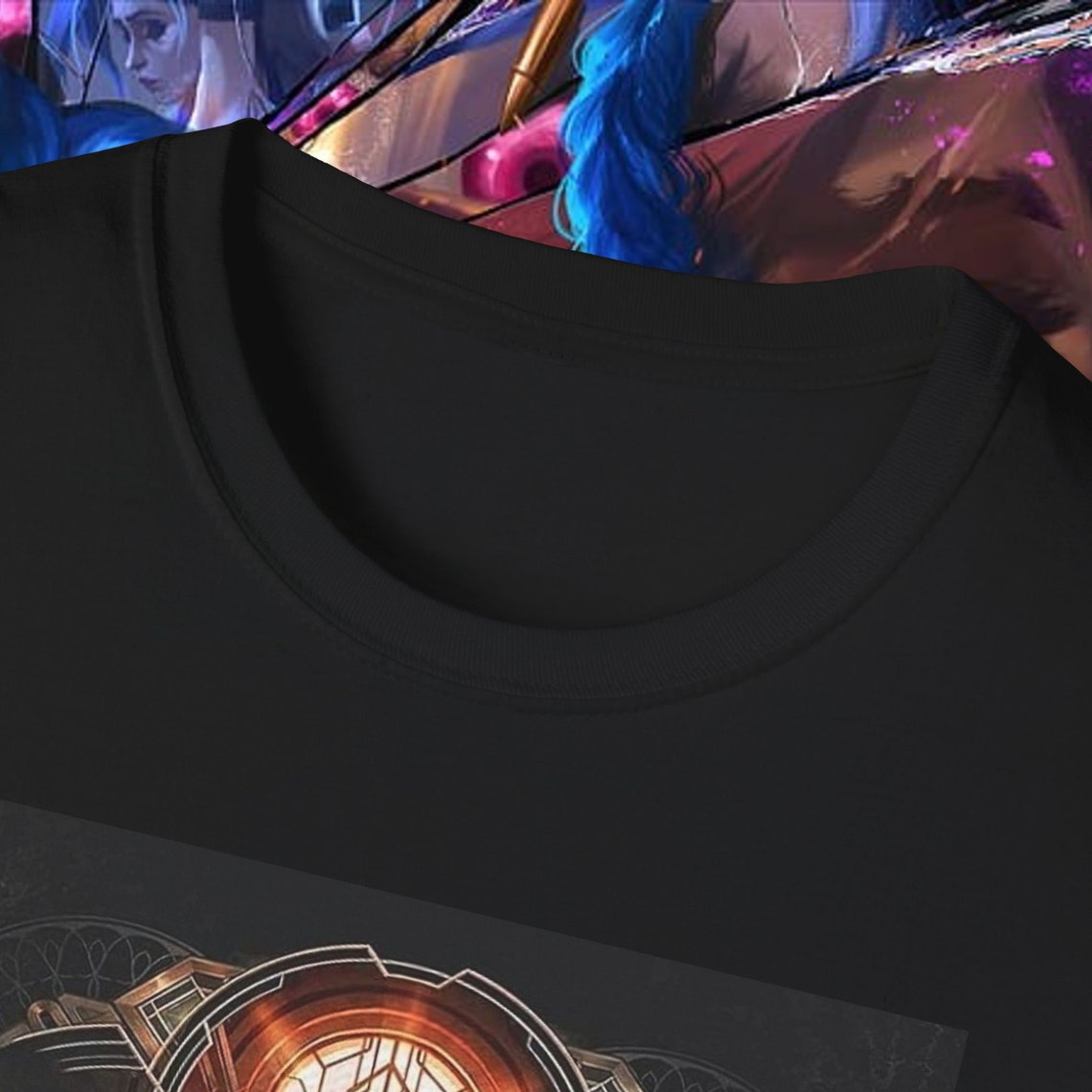 Arcane League of Legends Jinx Vi Powder Unisex Softstyle T-shirt - Etsy