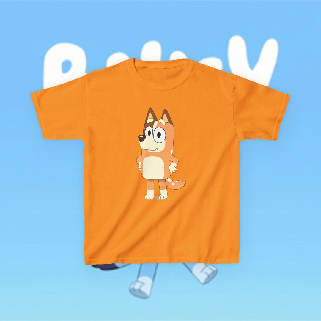Bluey Chilli Bingo Bandit Kids Heavy Cotton™ Tee - Etsy