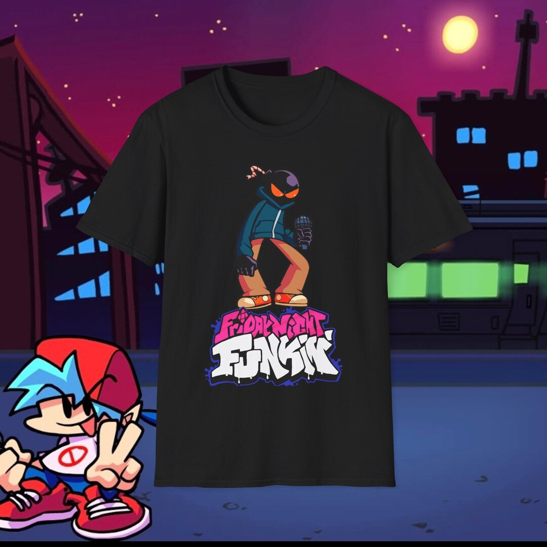 Whitty Friday Night Funkin Fnf Unisex Softstyle T-shirt - Etsy