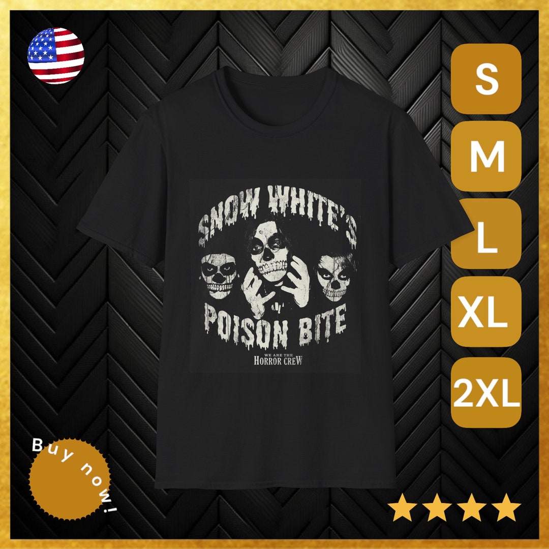 Snow Whites Poison Bite Post-hardcore Alternative Unisex Softstyle T ...