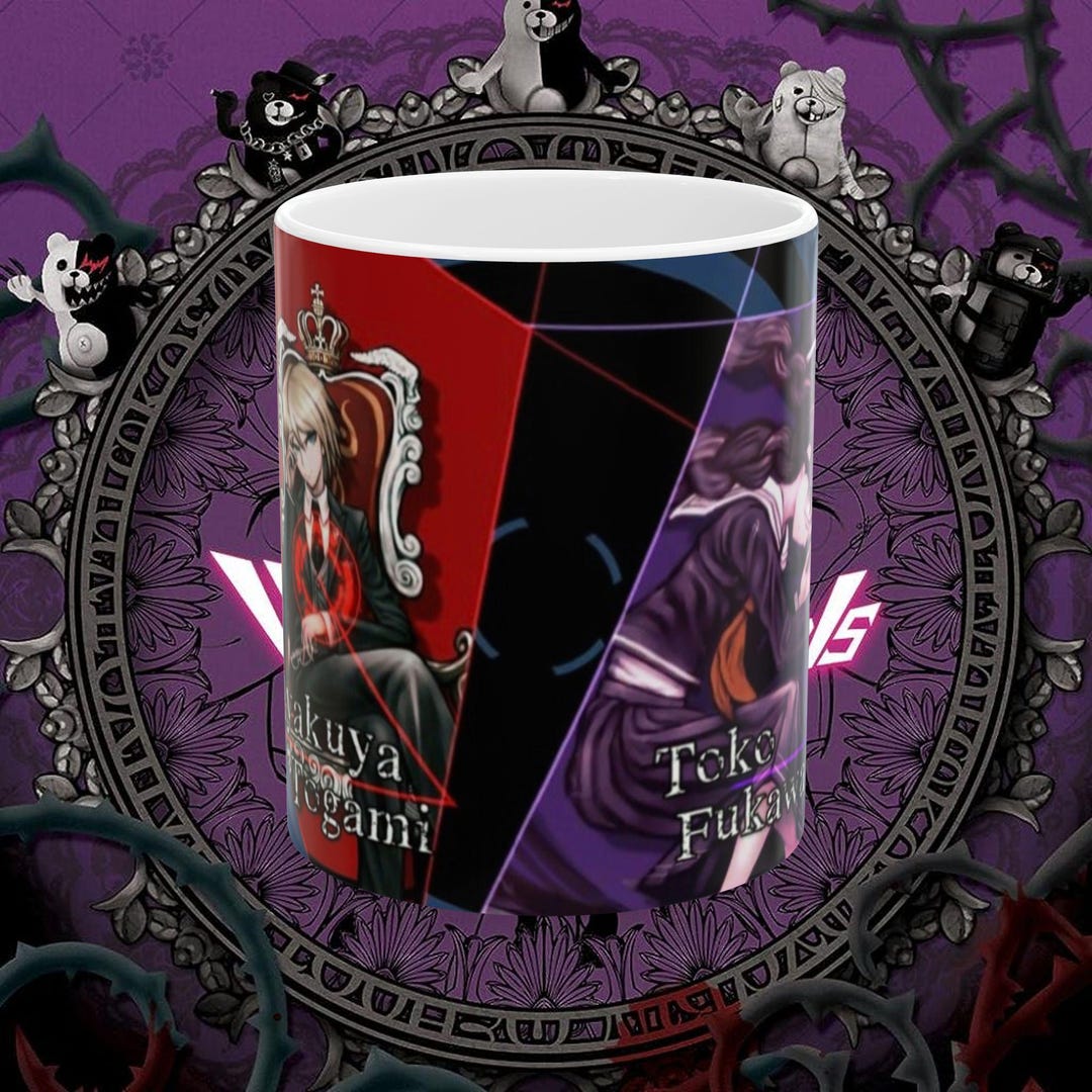 Togafuka Toko Fukawa Byakuya Togami Danganronpa Ceramic Mug 11oz - Etsy