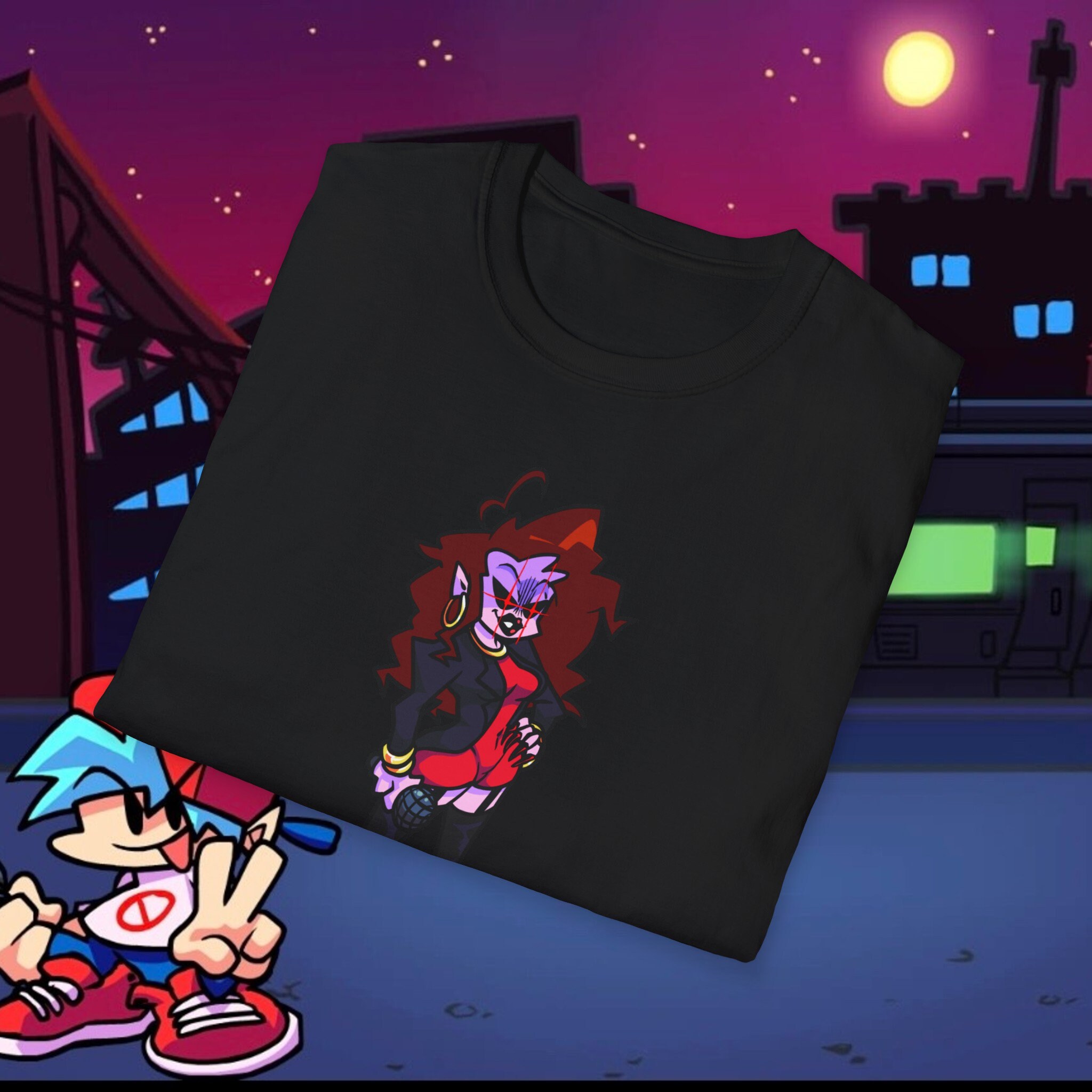 Mommy Mearest Fnf Friday Night Funkin Unisex Softstyle T-shirt - Etsy