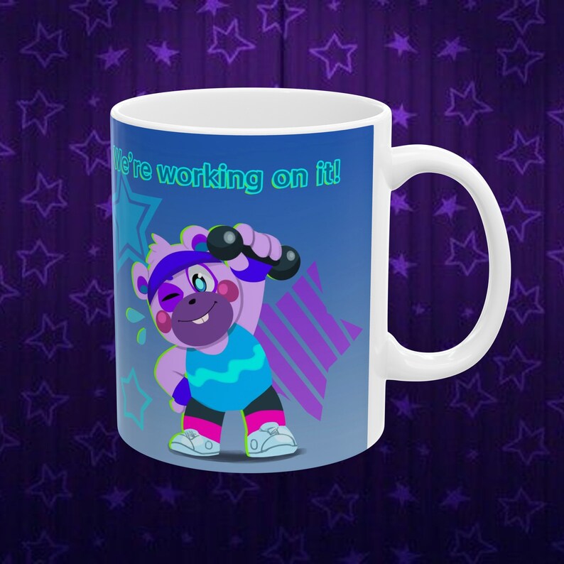 Security Breach Helpy Fnaf Five Nights at Freddys Ceramic Mug, 11oz ...