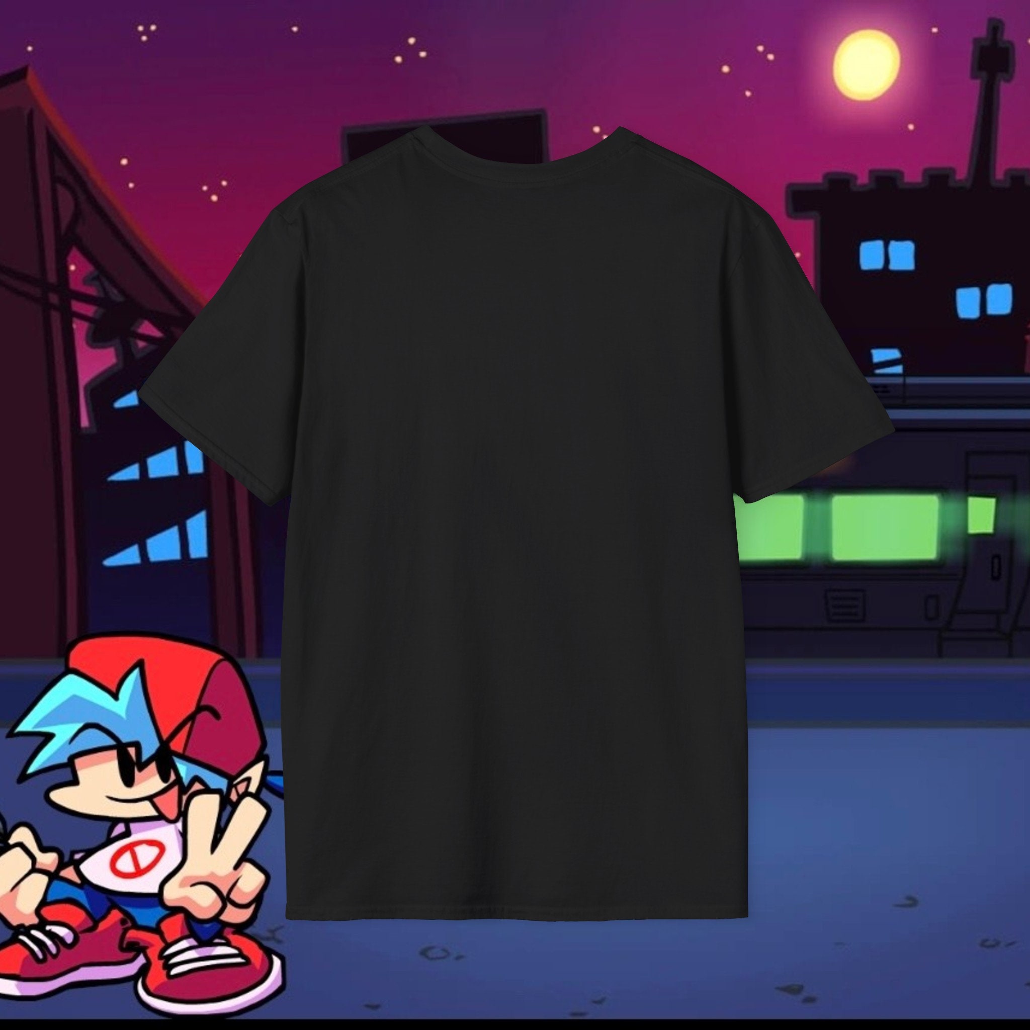 Girlfriend Fnf Friday Night Funkin Unisex Softstyle T-shirt - Etsy