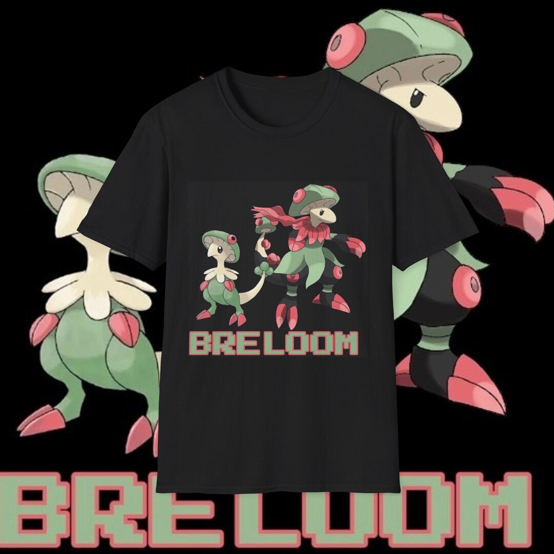 Breloom Pokemon Mega 286 Unisex Softstyle T-shirt - Etsy