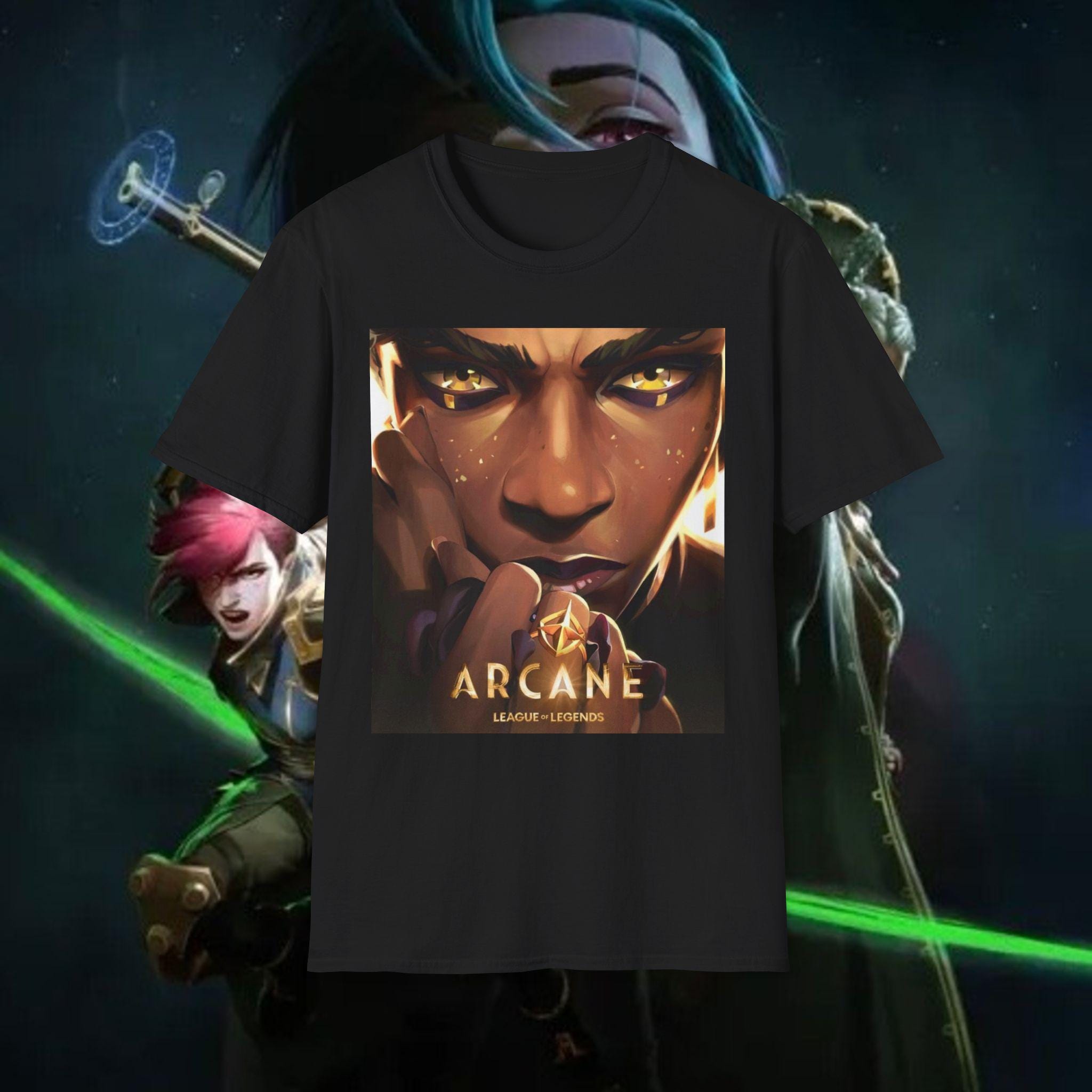 Arcane League of Legends Mel Jinx Viktor Unisex Softstyle T-shirt - Etsy