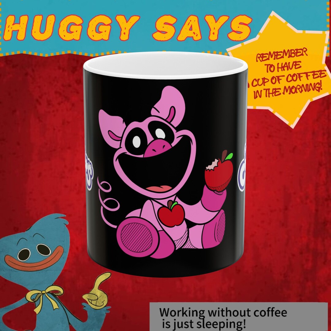 Picky Piggy Smiling Critters Poppy Playtime Ceramic Mug, 11oz - Etsy