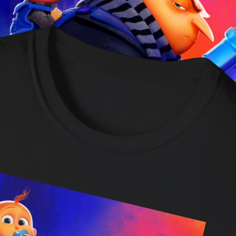 Despicable Me 4 Minions Gru Illumination Unisex Softstyle T-shirt - Etsy