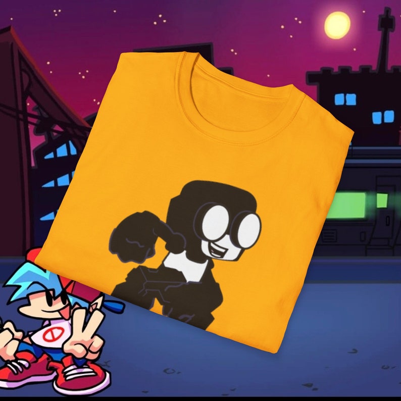 Steve Tankman Fnf Friday Night Funkin Newgrounds Unisex Softstyle T ...