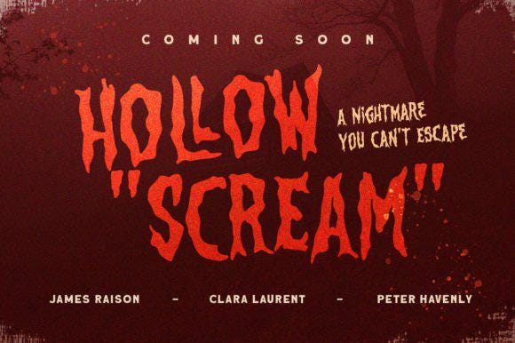 Horror Fables Font, Halloween Font, Stylish Font, Display Font ...