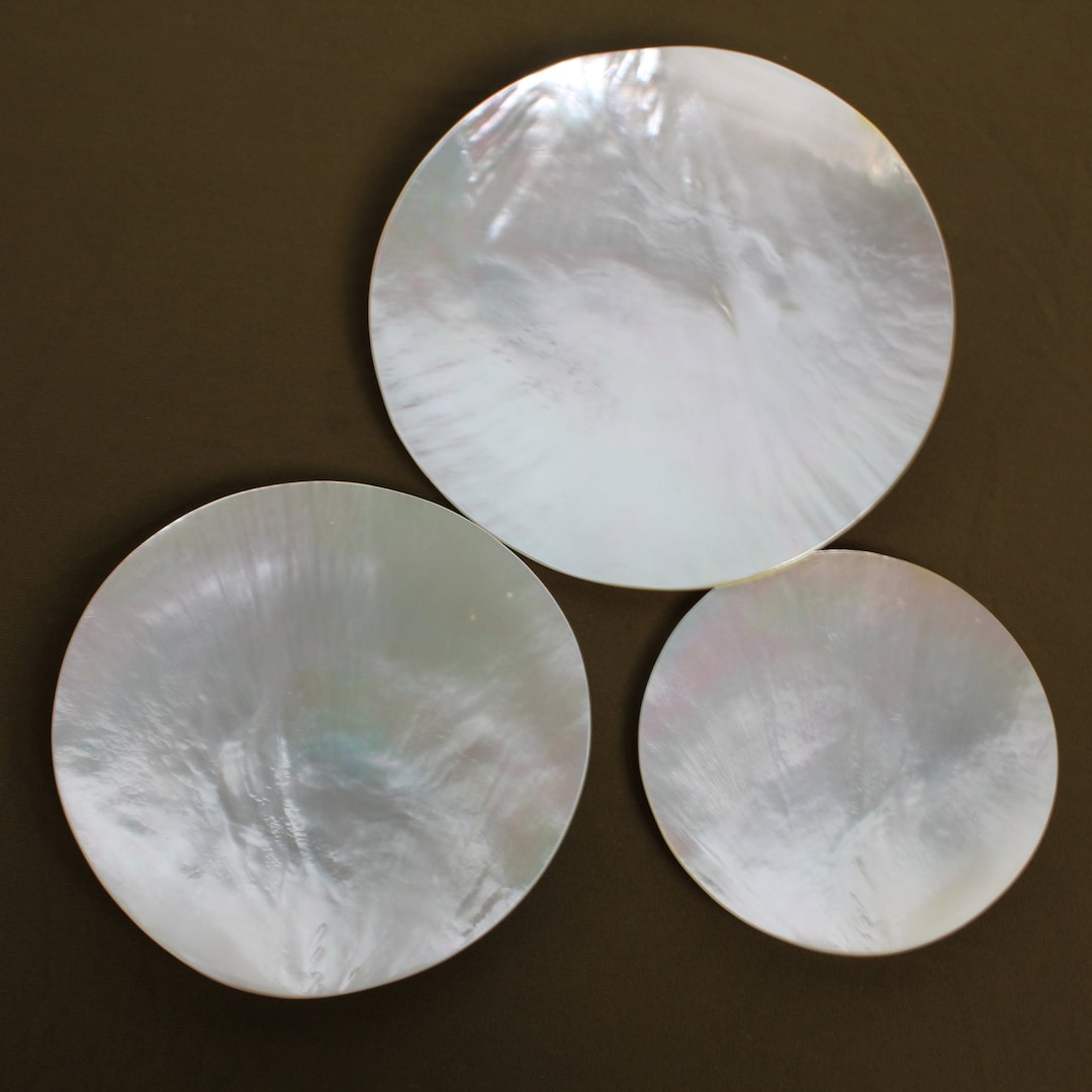 Mother of Pearl Dish 12 10 8 Cm Use for Caviar, Cake, Pudding, Sauce ...