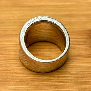 Breuning 925 Sterling Silver Ring – Abstract Modernist Design - Etsy