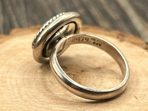 Mexican Modernist Silver Ring, Vintage Taxco Jewelry,… - Gem
