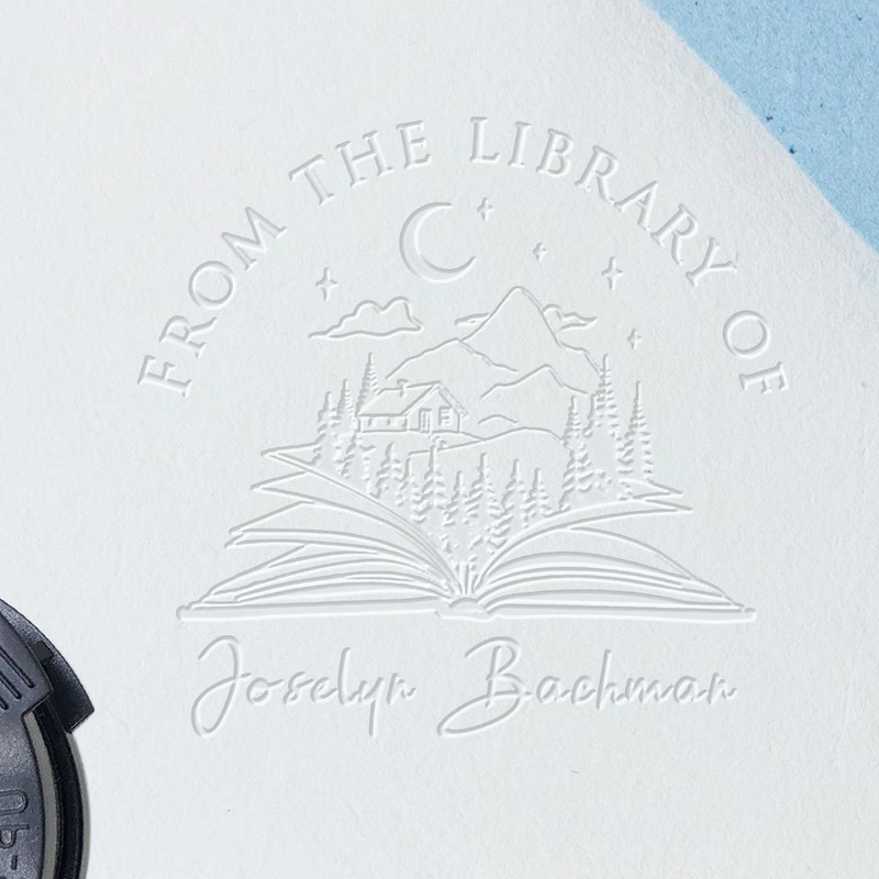 Library Sticker Scene - Etsy