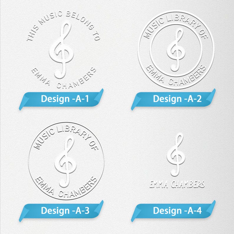 Custom From the Library of Book Embosser, Book Embosser Personalized ...