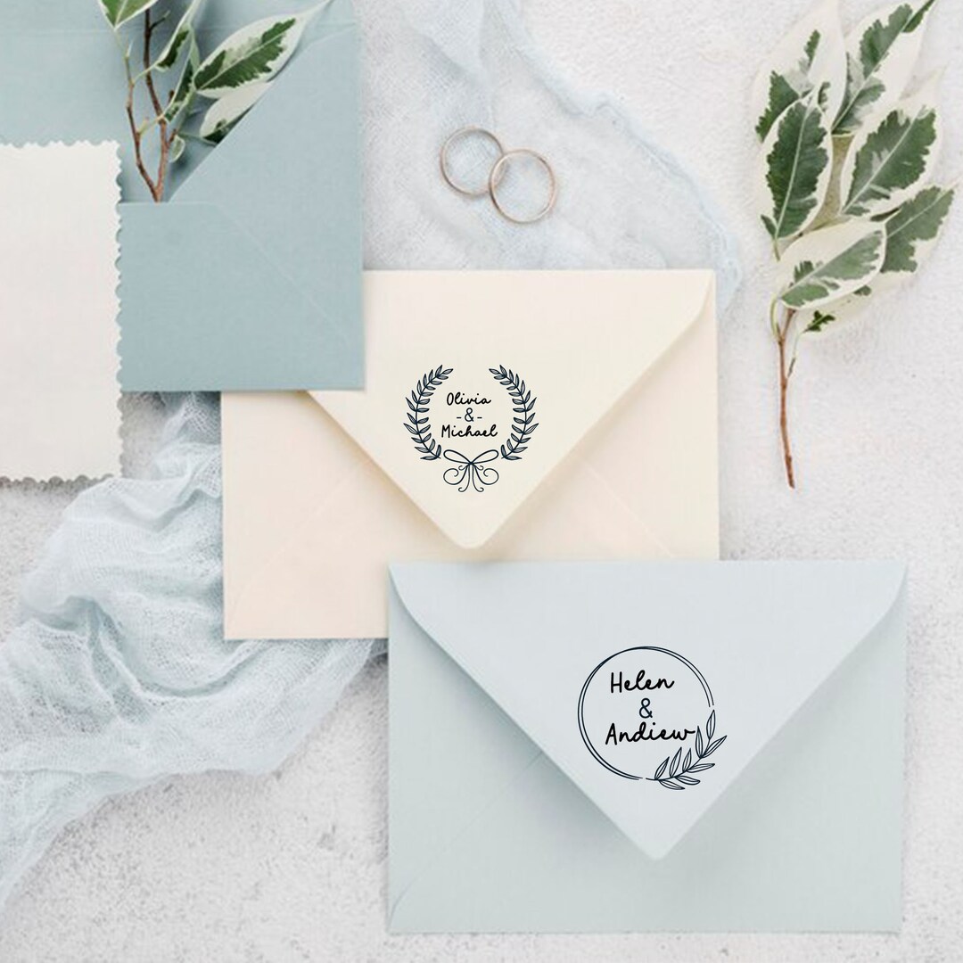 WEDDING STAMPS , CUSTOM Wedding Stamp ,personalized Wedding Stamp ...
