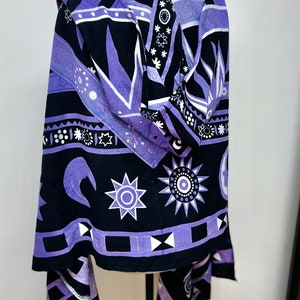 Gothic Purple, Black ,cosmic, Celestial Sun & Moon Festival Cloak, Sun ...