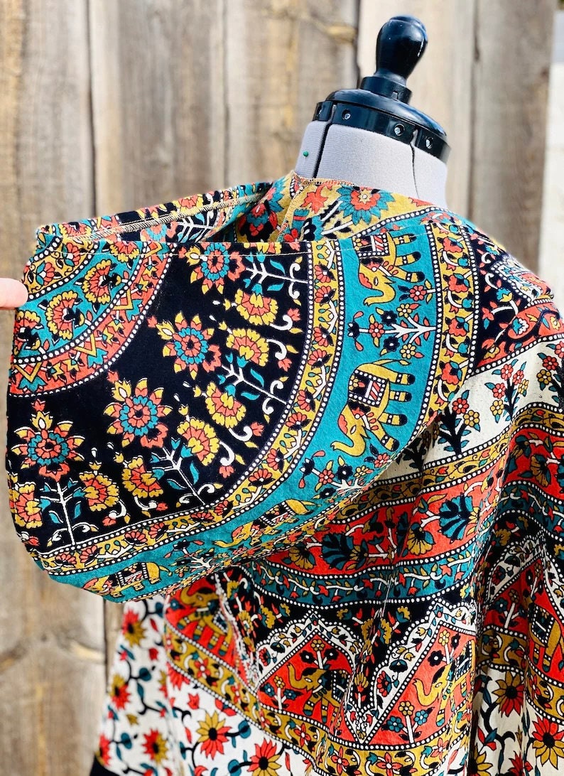Romany, Renaissance Festival Cape, Boho Festival Cloak,belly Dancer ...