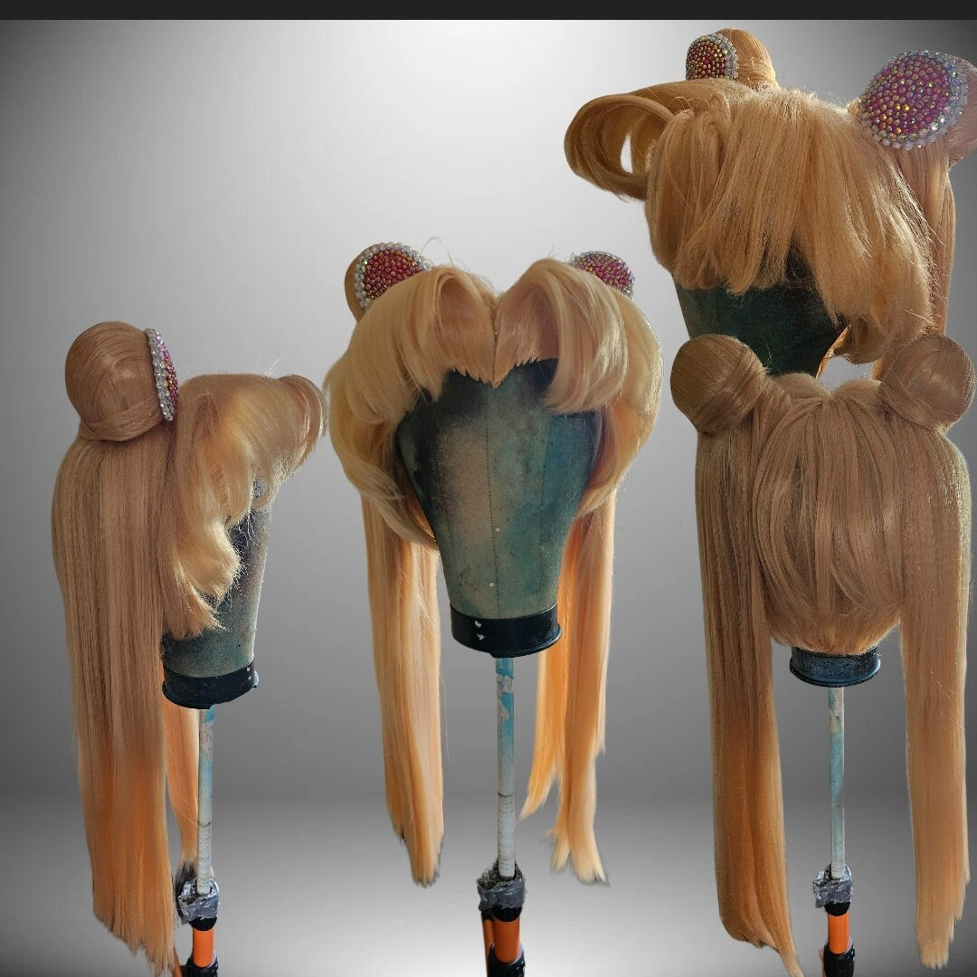 Usagi Sailor Moon Inspired Cosplay Wig Ponytail - Etsy