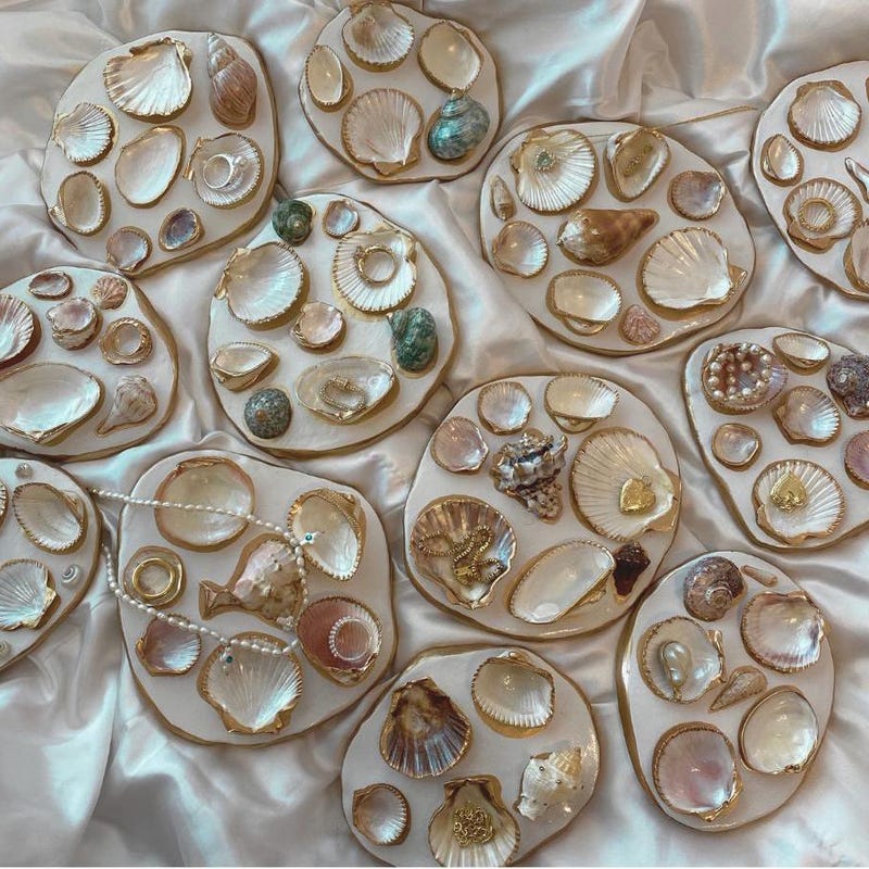 Shell Jewelry Holder - Etsy